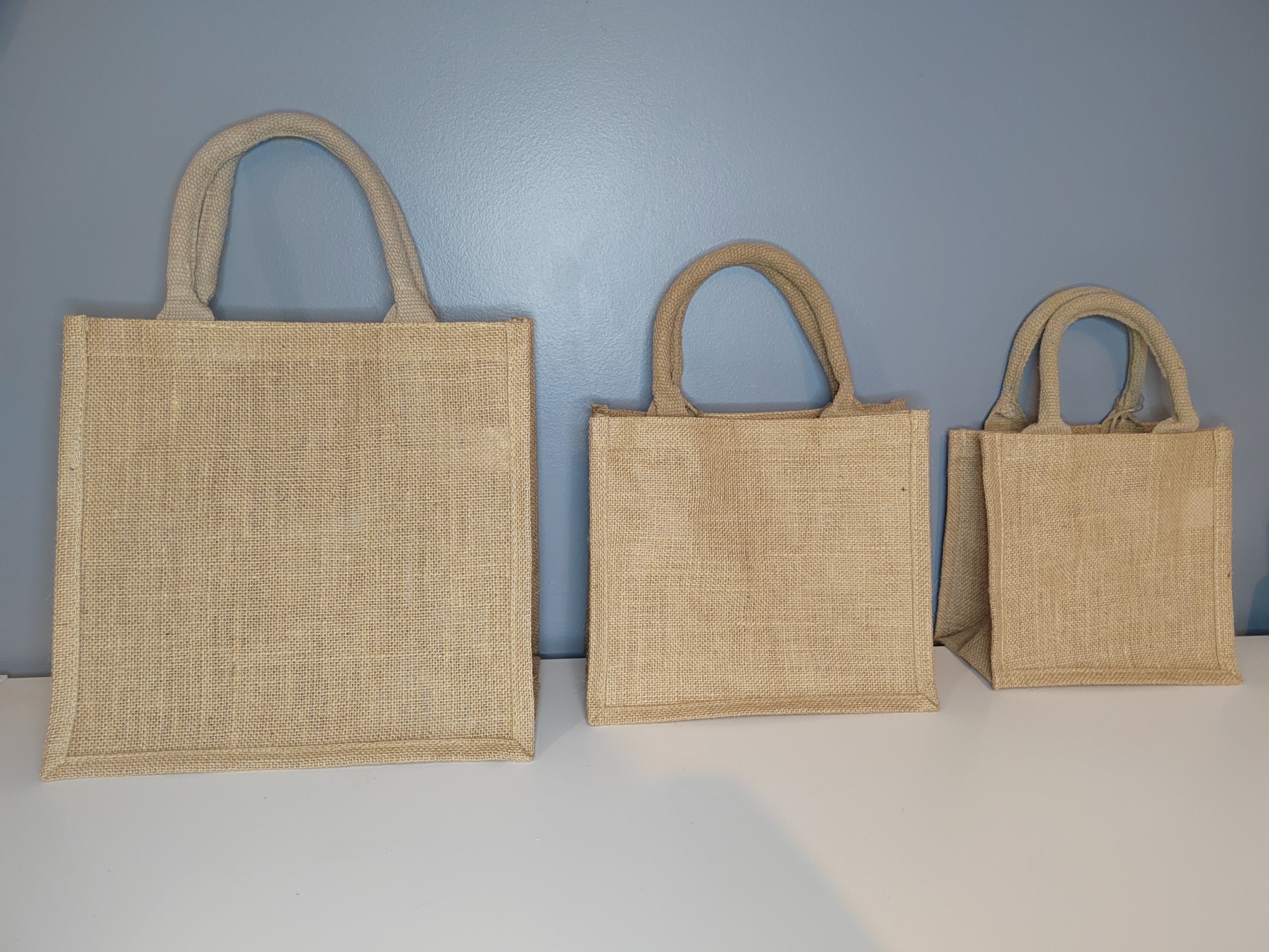 Sac en toile de jute 100% personnalisable – Ana'Bonheurs